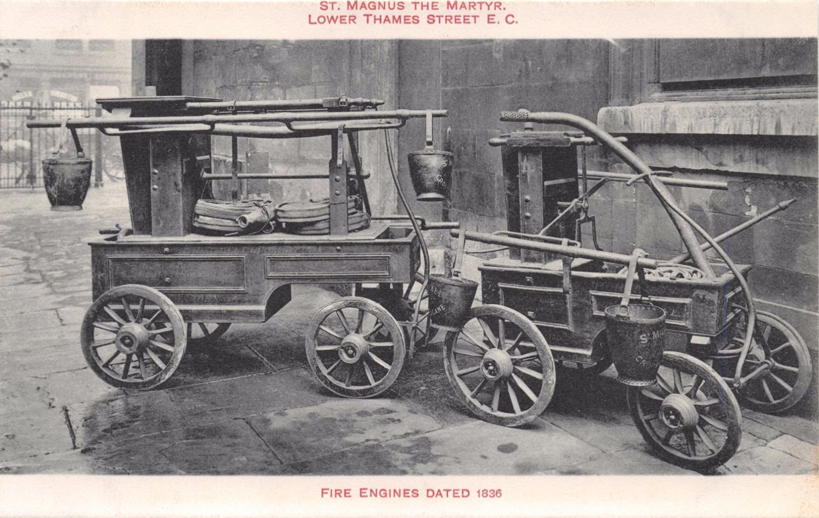 Fire engine – St Magnus the Martyr