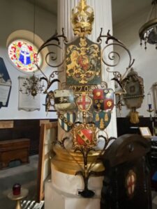 Sword rest – St Magnus the Martyr